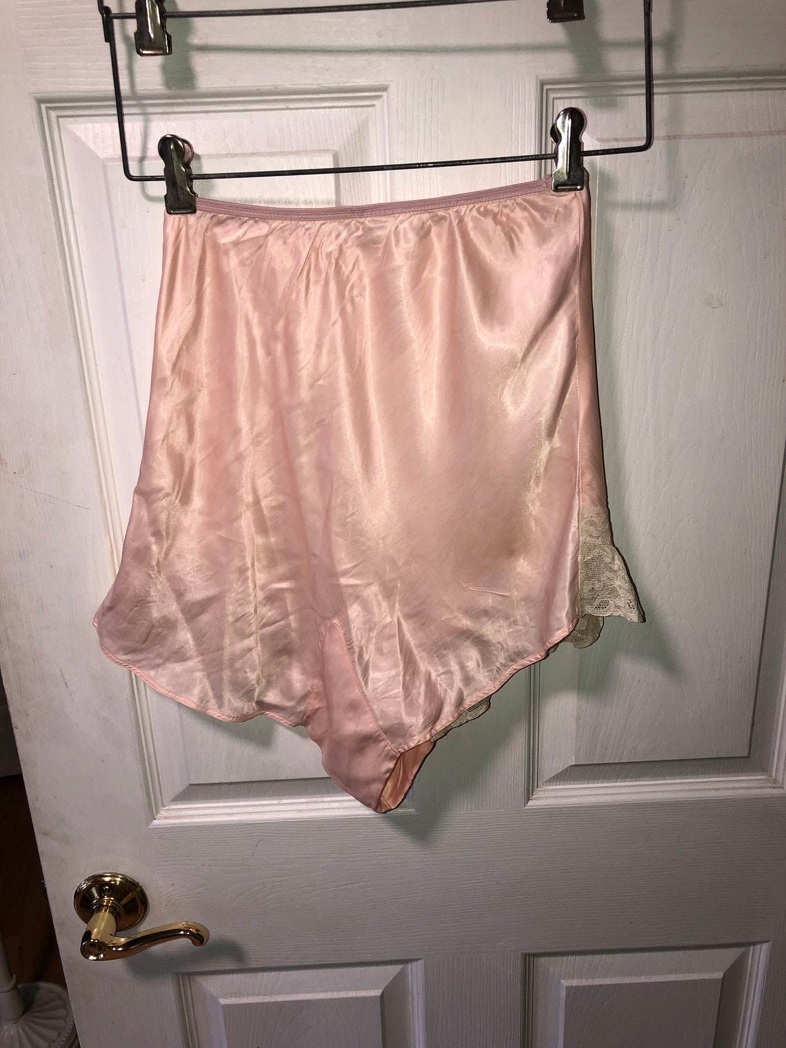 Vintage 1940s Womans High Waist Tap Pants With Lace Trin - Etsy