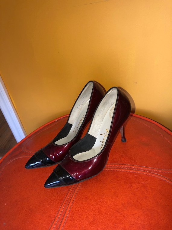 vintage dark red and - Gem