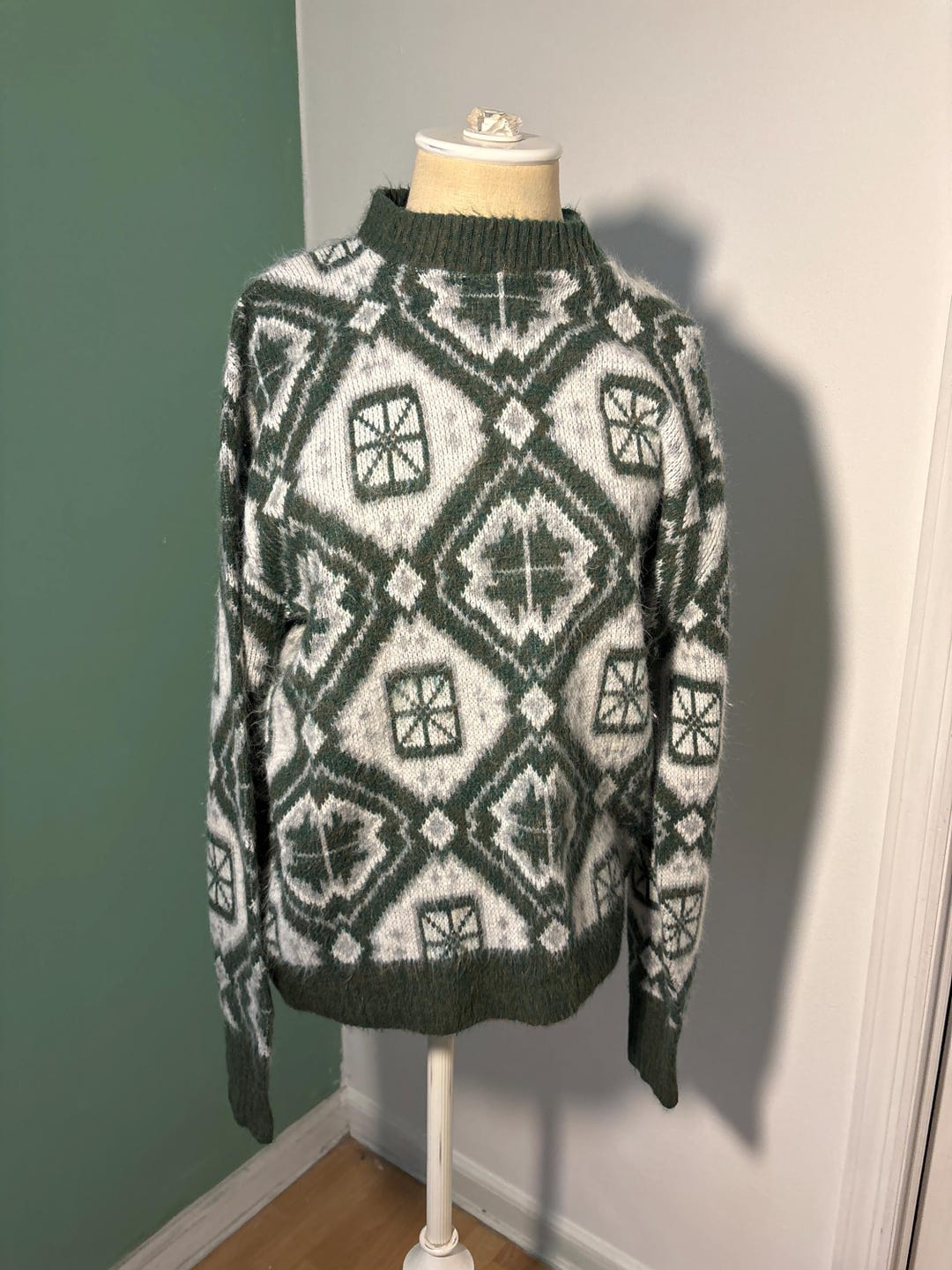 Vintage 1960’s Men’s Campus Orlon Knit Sweater B4 - Etsy