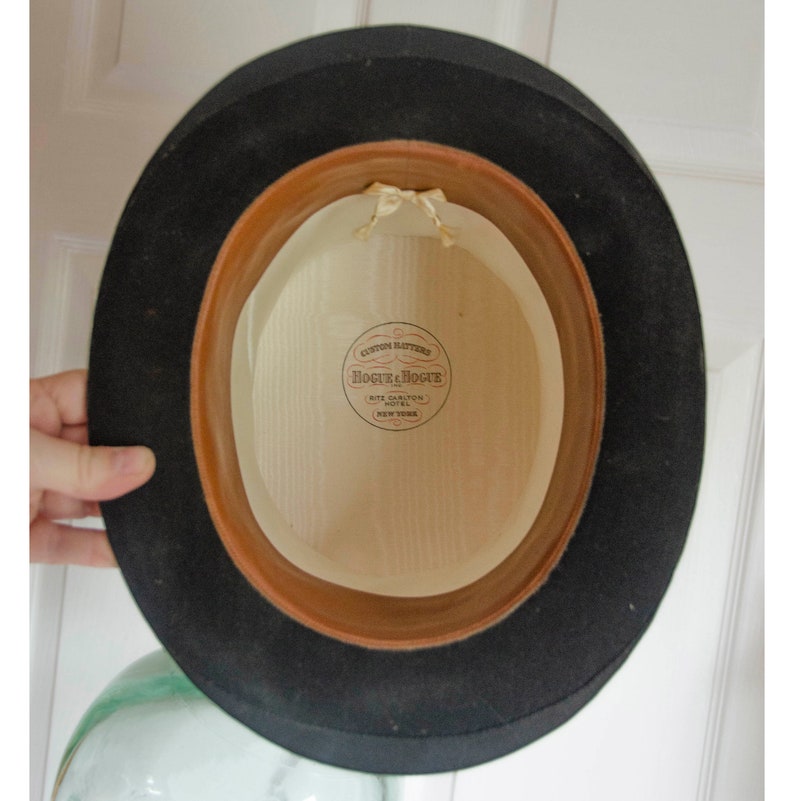 Antique Men's Silk Top Hat Custom Made Ritz Carlton New York - Etsy