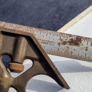 Vintage Craftsman Combination Square Woodworking Tool - Etsy