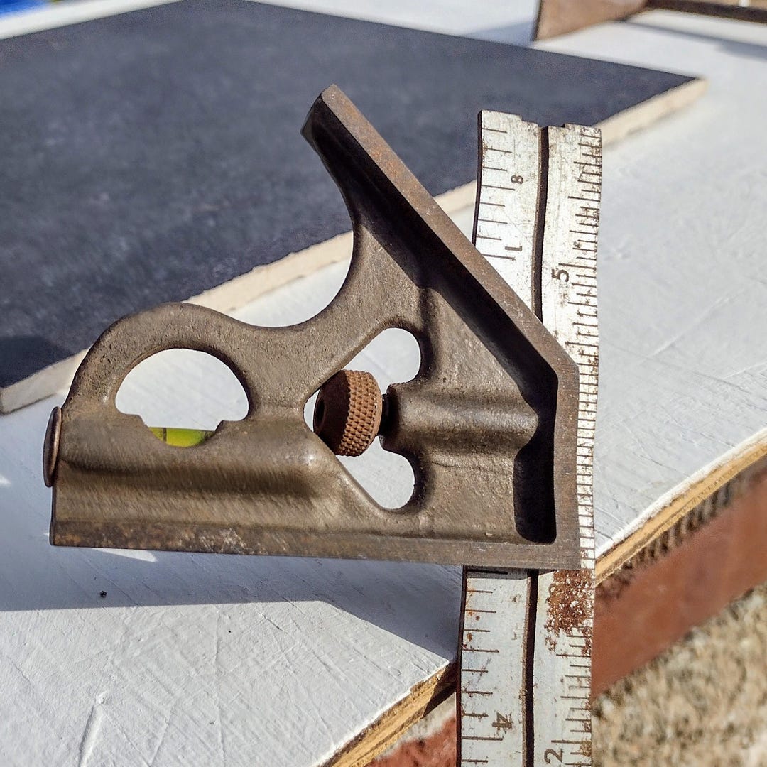 Vintage Craftsman Combination Square Woodworking Tool - Etsy