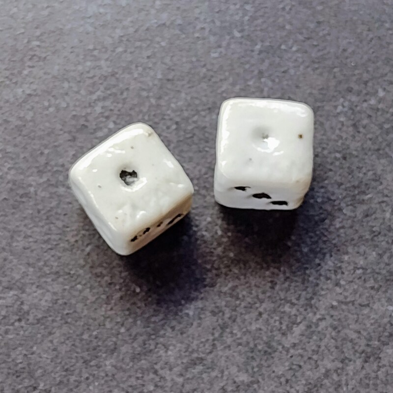 Porcelain Dice - Etsy