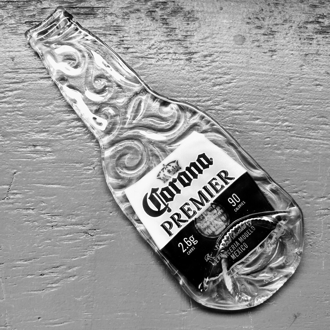 Flattened Corona Beer Bottle Kiln Formed Textured Glass - Etsy