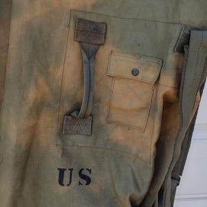Vintage US Army Issue Duffle Bag Nylon Top Load - Etsy