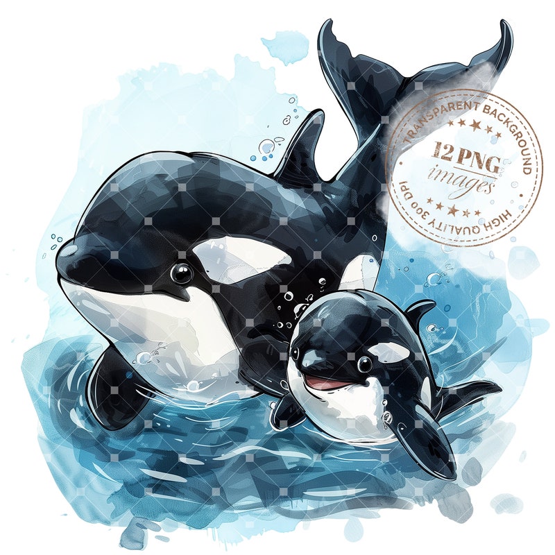 Orca Art - Etsy