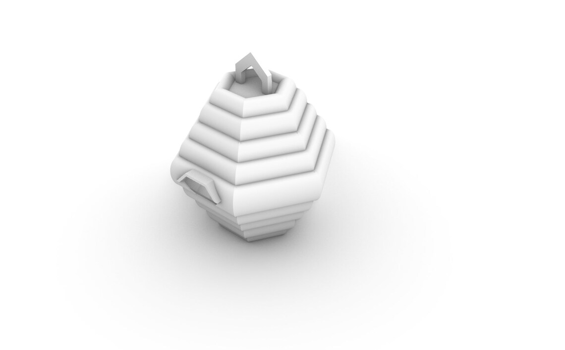Bee Hive Birdhouse STL Files, Birdhouse 3D Print Files, Cap Cod 3D ...