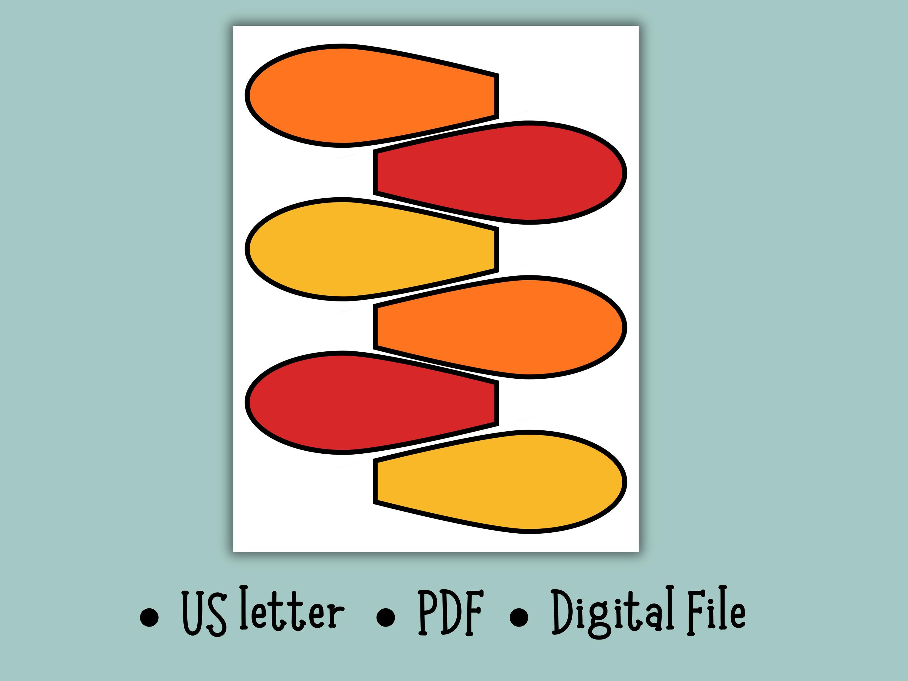 Turkey Craft Printable, Kids Thanksgiving Activity, DIY Turkey Coloring ...