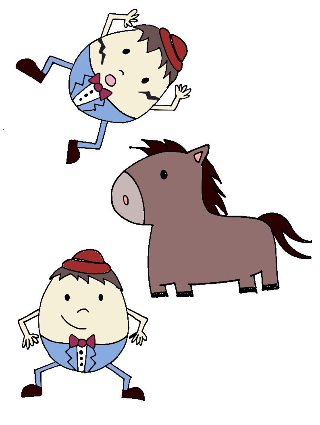 Humpty Dumpty Story Graphic Felt Board Story, Print Out, Story Time ...