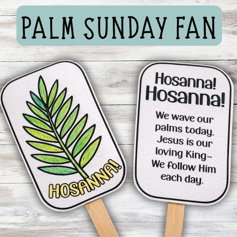 Template Palm Fans - Etsy