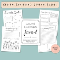 October 2025 General Conference Journal, General Conference Notebook ...