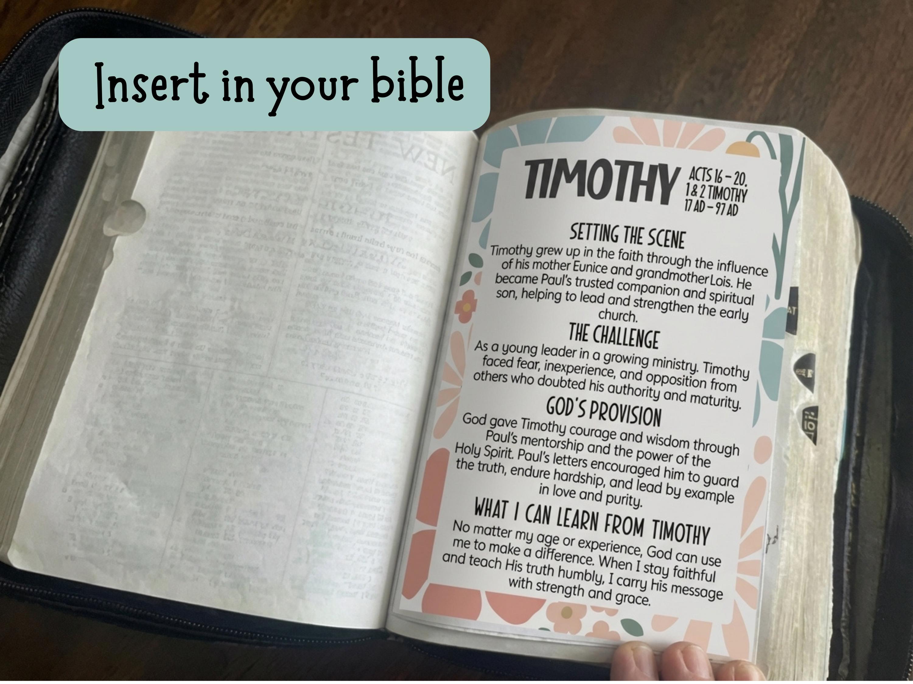 Bible Tip Ins, Bible Characters Tip Ins, Bible Study Guide, Bible Study ...