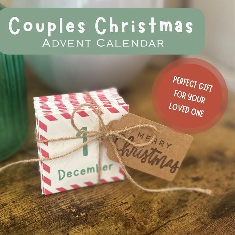 Couples' Advent Calendar - Etsy