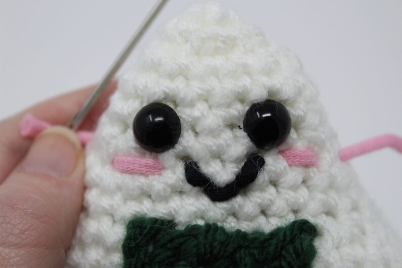 Onigiri Crochet Amigurumi Plushie Pattern - Beginner Friendly PDF ...