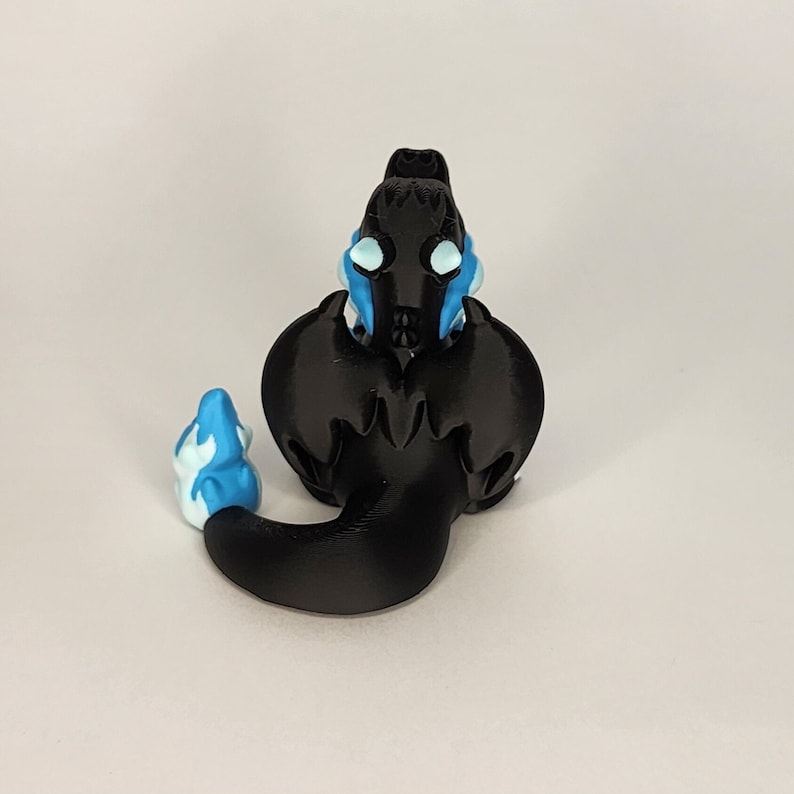 Mega Charizard X Minifigure Chibi 3D Print Pokemon Charm - Etsy