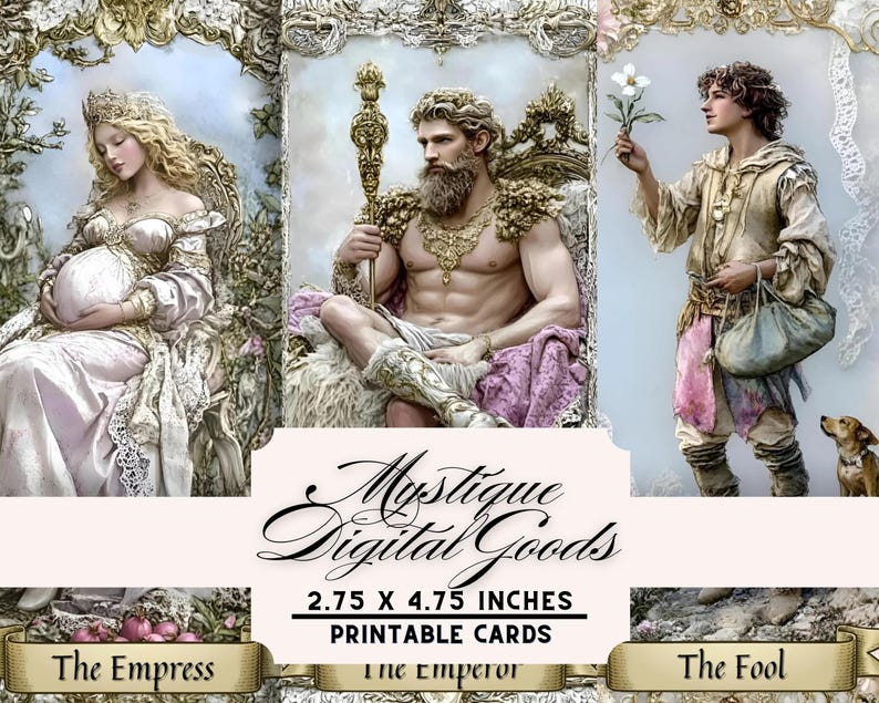 The Beautiful Divination Tarot With Card Back Designs, Celestial ...