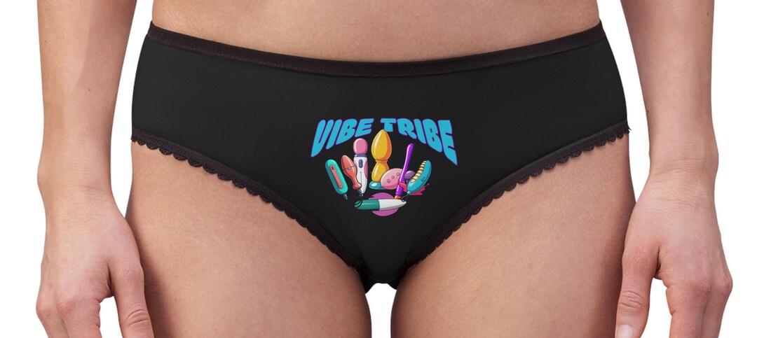 VIBE TRIBE Women's Briefs Solo Play Panty, Vibrator Panties, Vibrator Play, Sexy Content ...