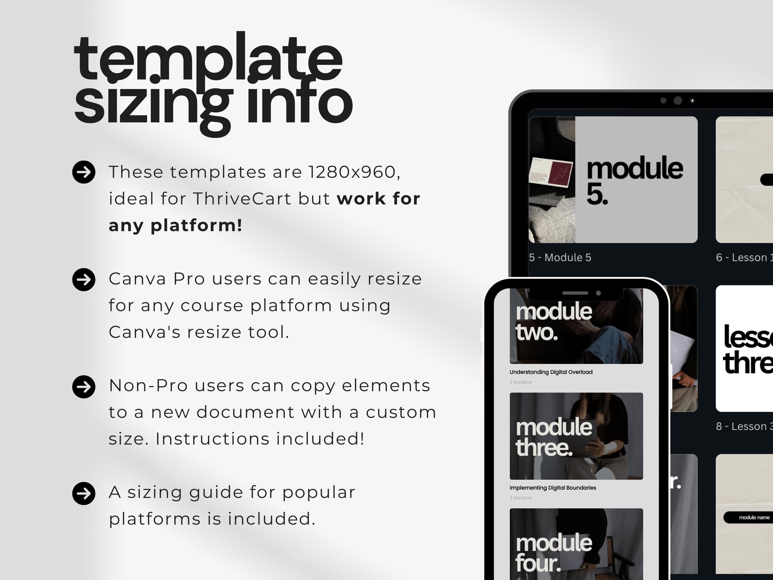 Course Module Cover Template | Online Course Creator | Coaching ...