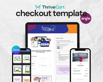 Thrivecart Checkout Template Course Sales Page Coaching Template ...