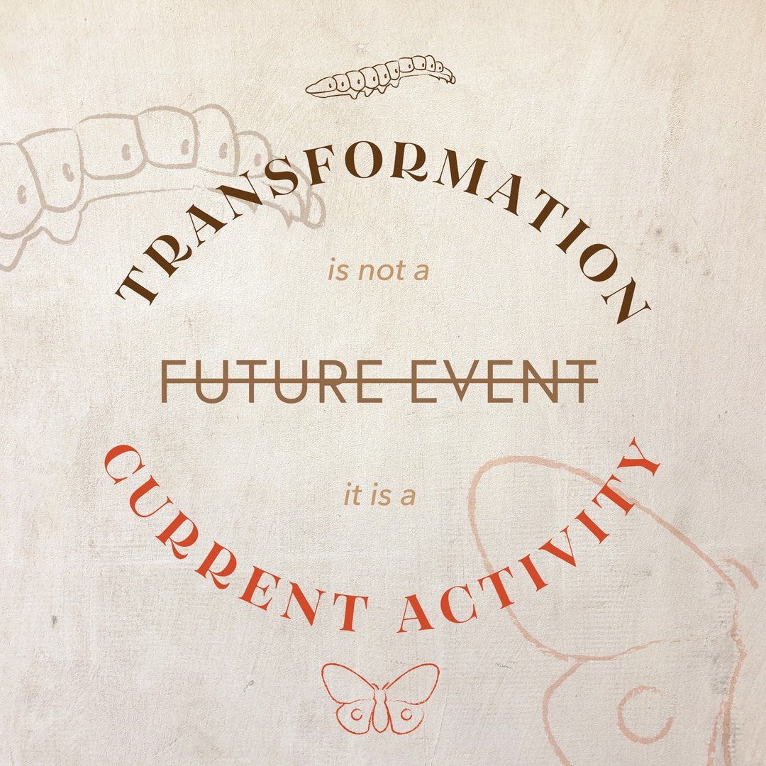Transformation Quote Poster - Etsy