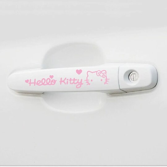 Hello Kitty Decal/sticker for Car Door Handle or Any Other Smooth ...