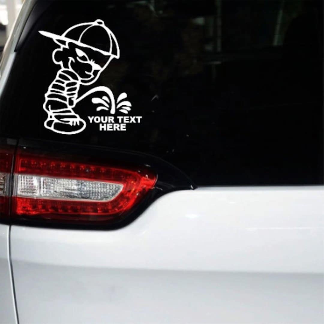 Peeing Boy Decal for Car, Laptop, Truck, Etc. - Etsy