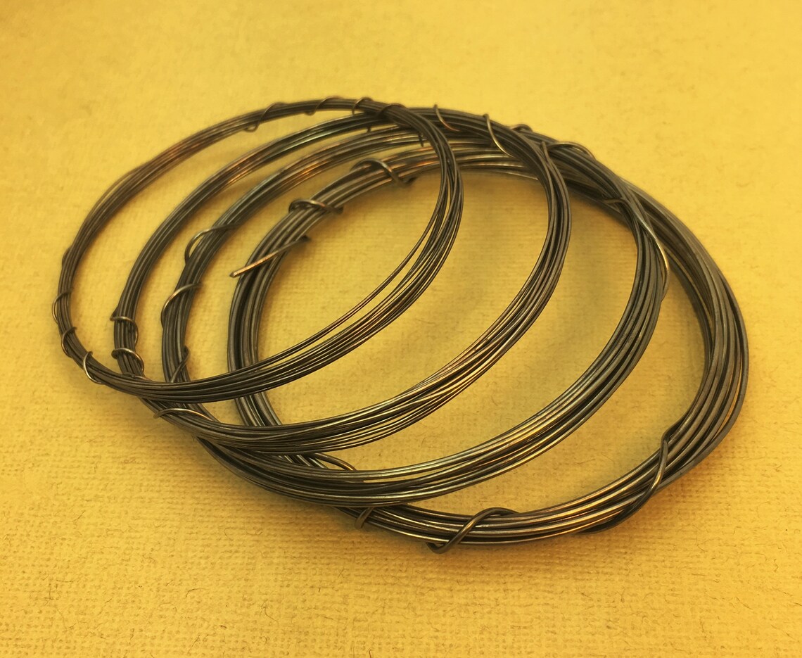 22g Hand Antiqued Brass Wire / Soft Wire / Yellow Brass / | Etsy