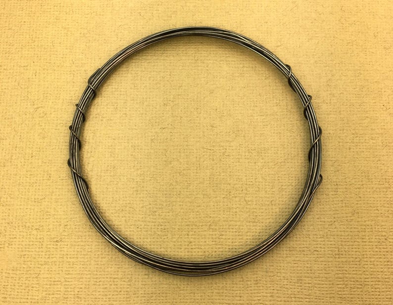 22g Hand Antiqued Brass Wire / Soft Wire / Yellow Brass / Round ...