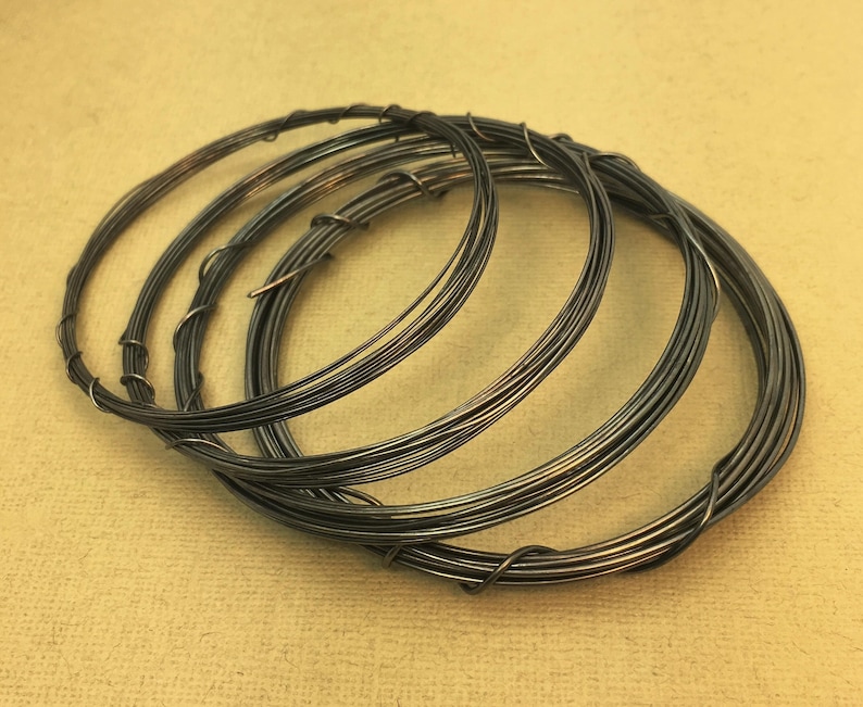 22g Hand Antiqued Brass Wire / Soft Wire / Yellow Brass / Round ...