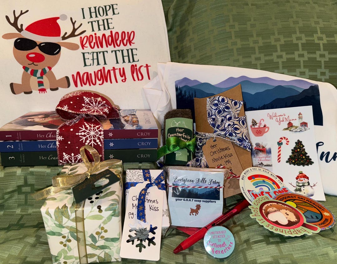 Christmas Wishes Book Box - Etsy