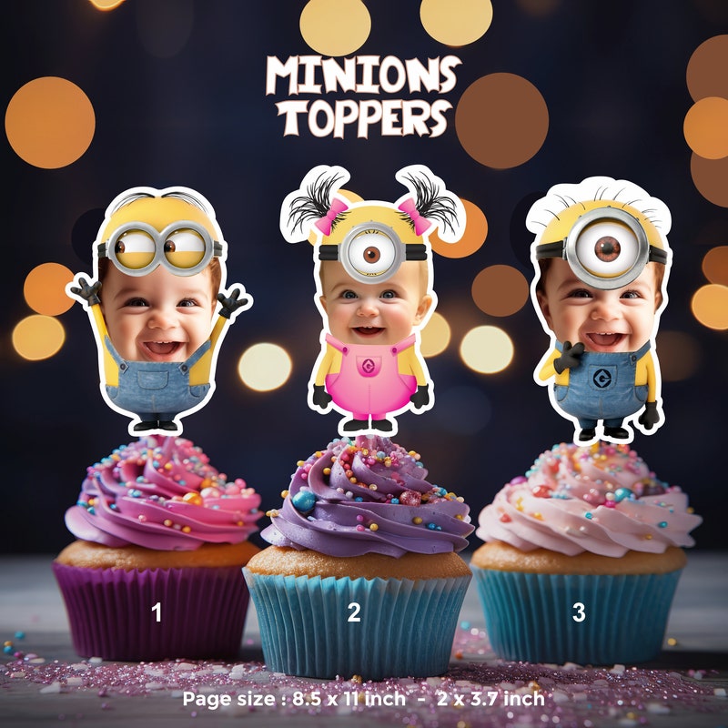 Minion Cake Topper - Etsy