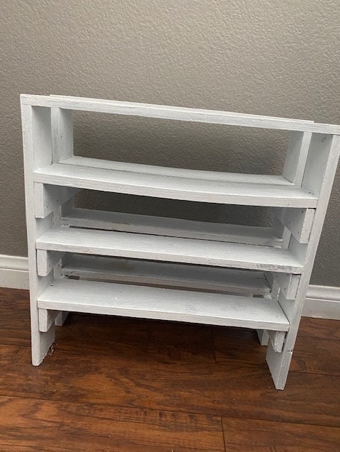 Wooden Kids Shoe Rack or Shelf - Etsy