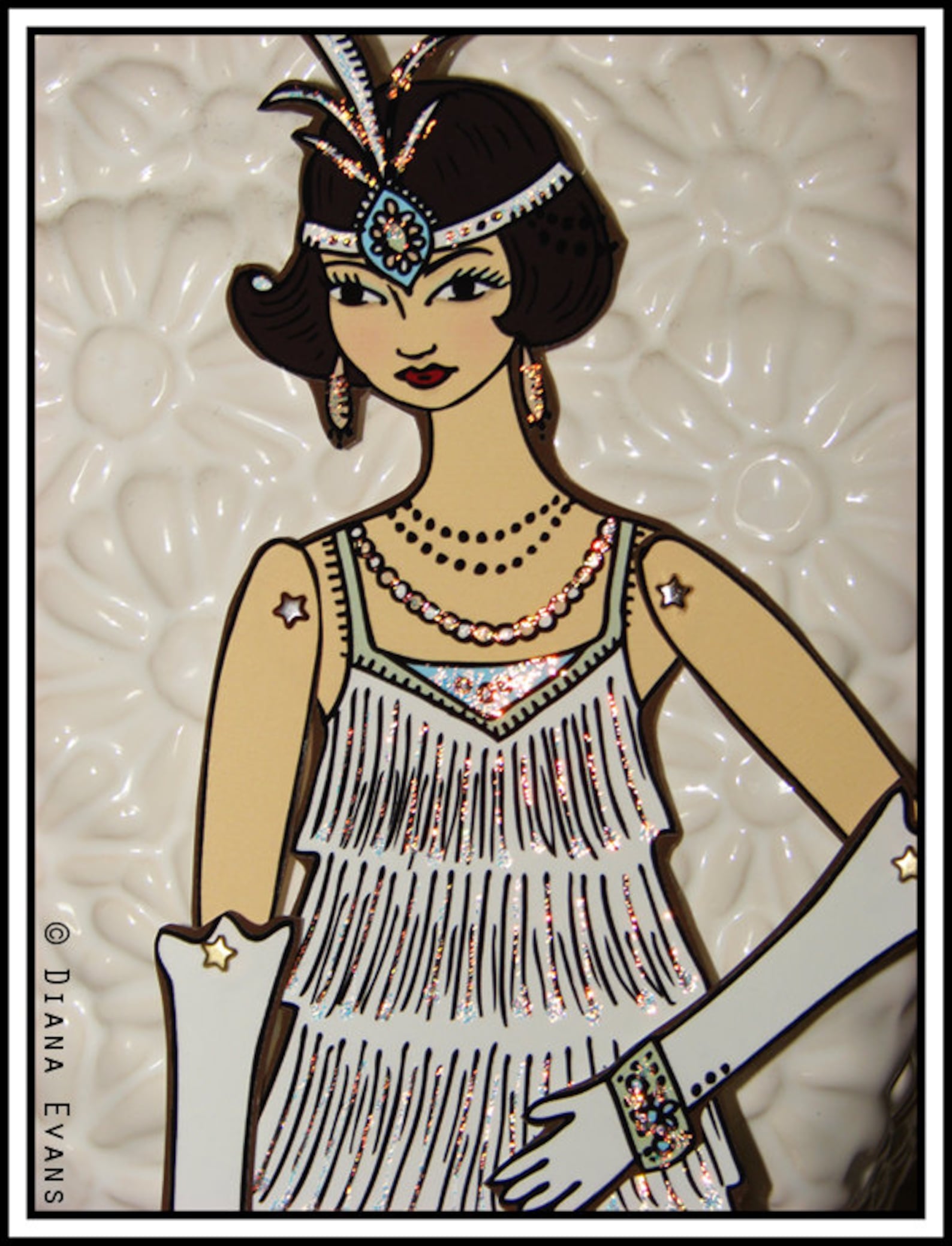 PDF 1920s Flapper Paper Doll - Etsy