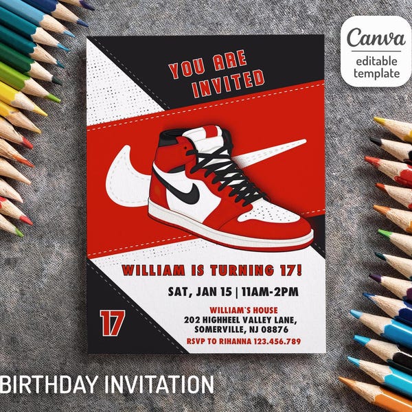 Shoe Invitations - Etsy