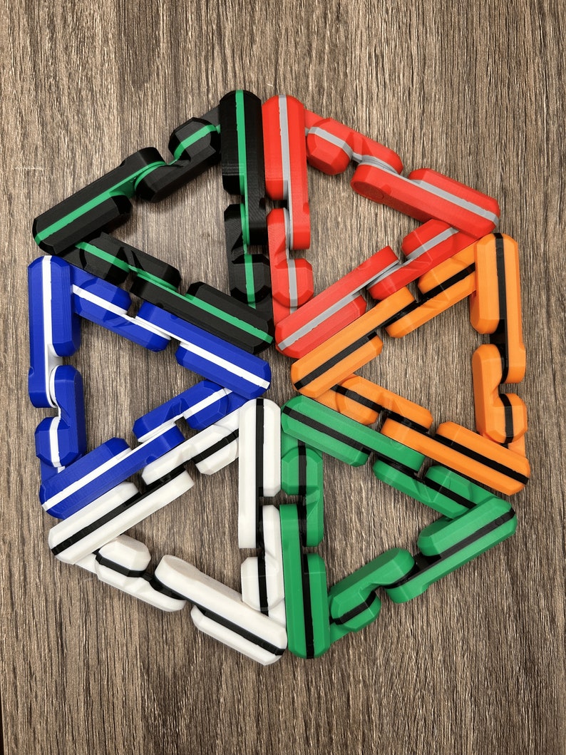 Customizable Infinity Flip Fidget Toy, Calming, Stim Toys, Focus ...