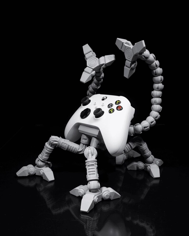 Universal Controller Tower 3D Printed Articulated Controller Holder ...