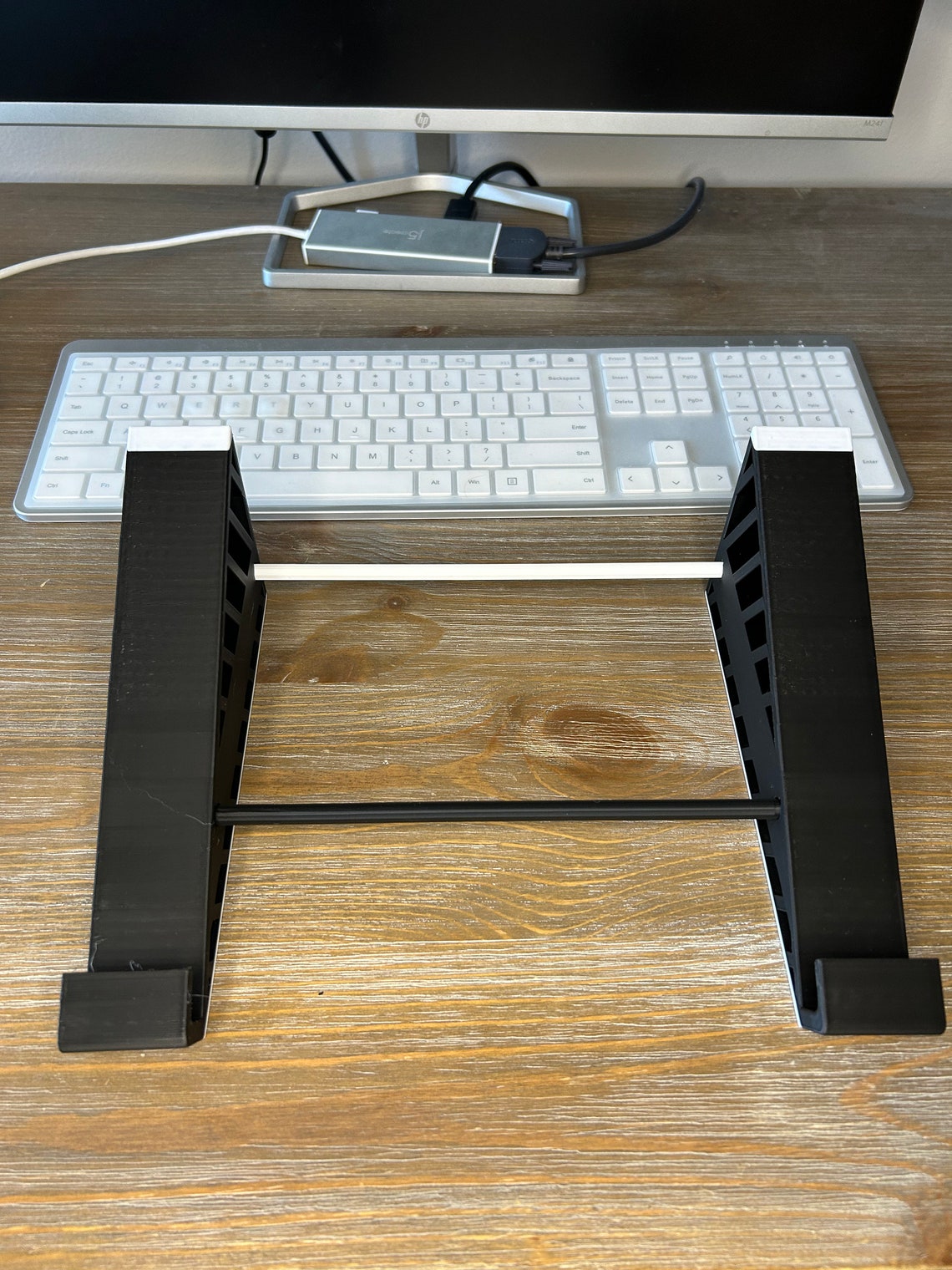 Customizable Laptop Riser, Computer Stand Portable Desk Organizer ...