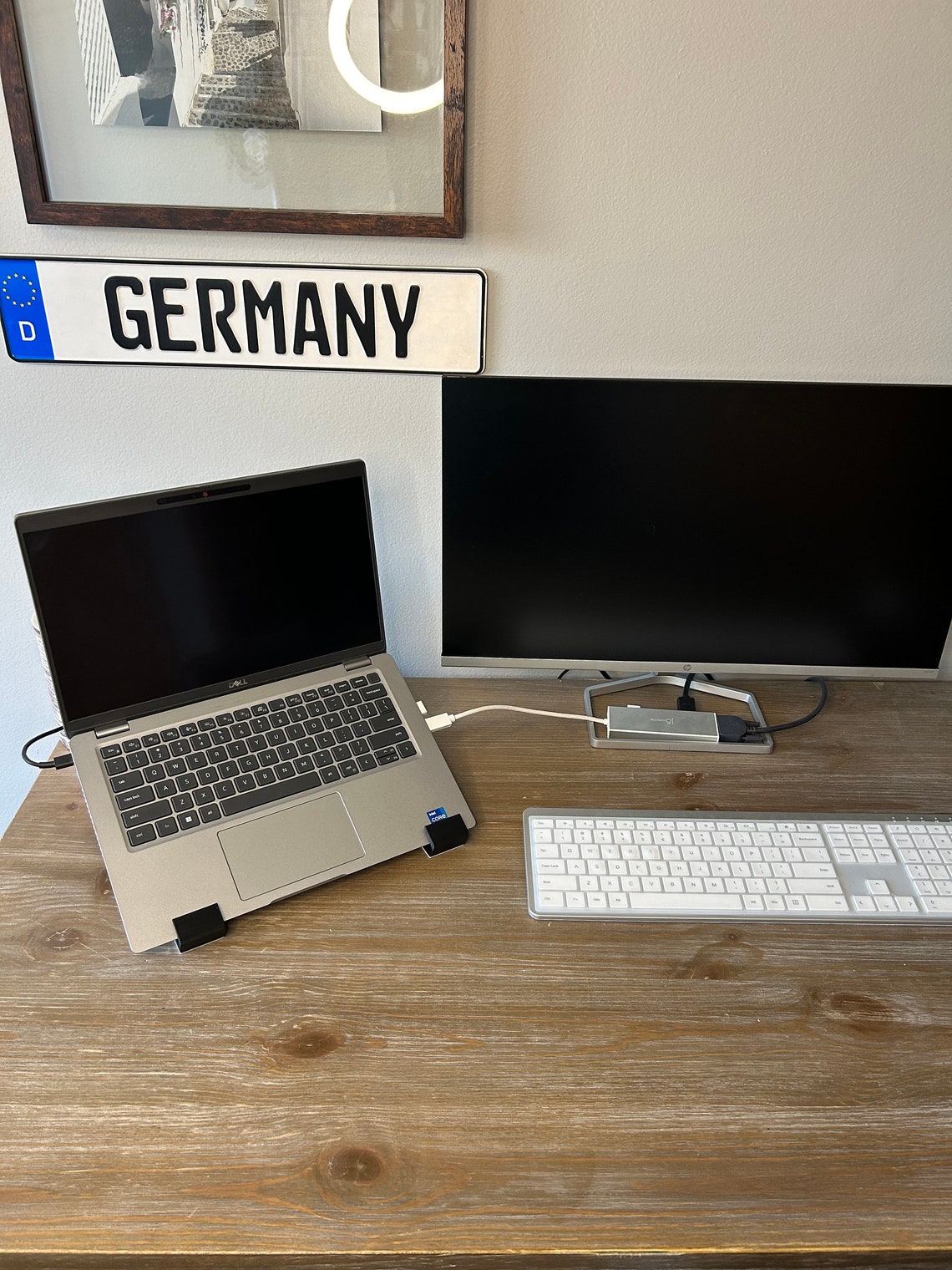 Customize Laptop Stand Home Office Computer Riser Desk Organizer Work ...