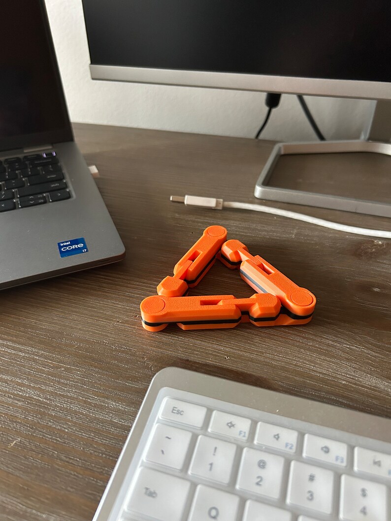 Customizable Infinity Flip Fidget Toy, Calming, Stim Toys, Focus ...