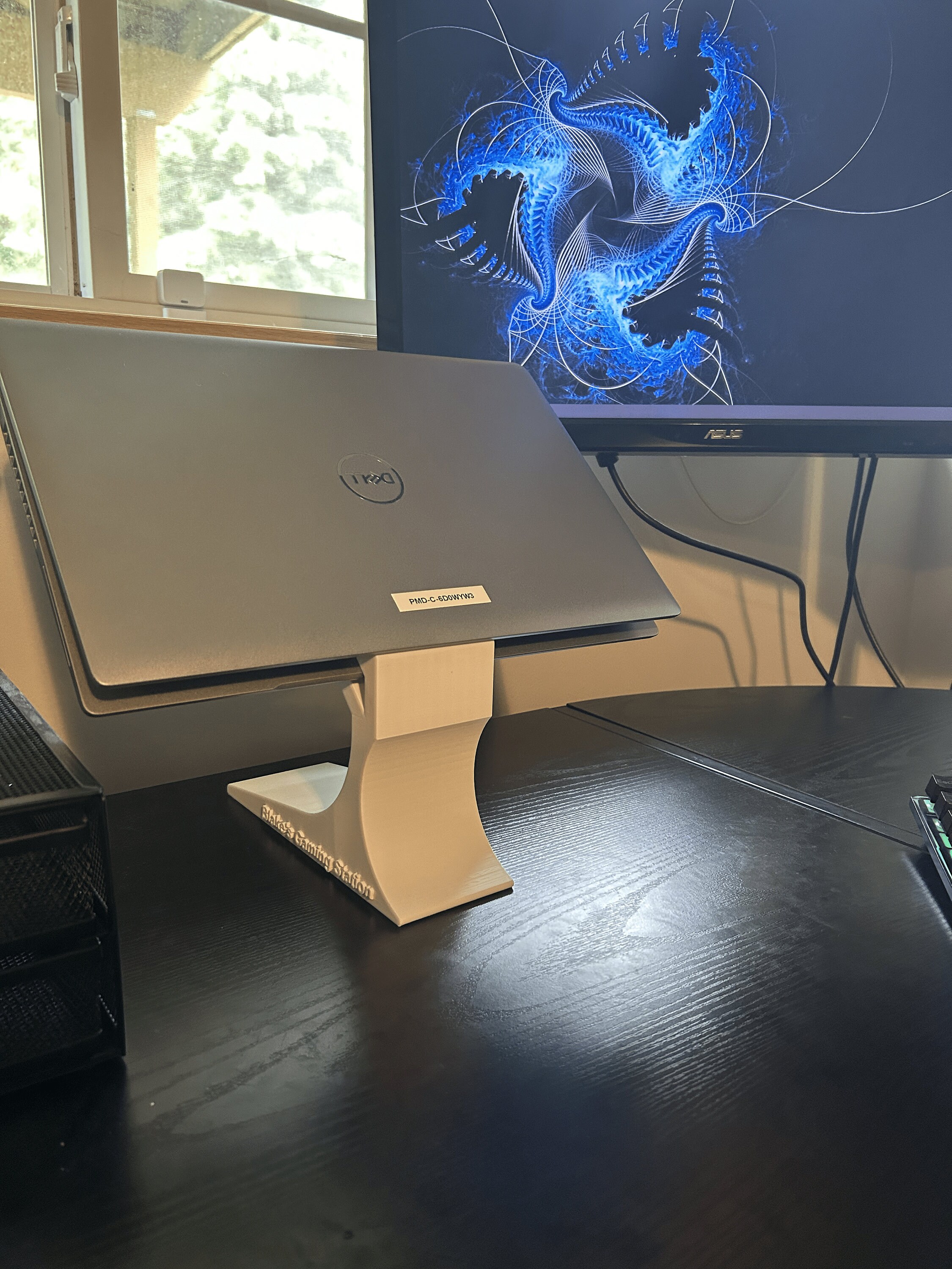 Customize Laptop Riser Home Office Computer Stand Desk Organizer Work ...