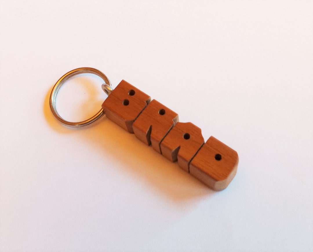 BRAD Ready-made Name Keychain - Etsy
