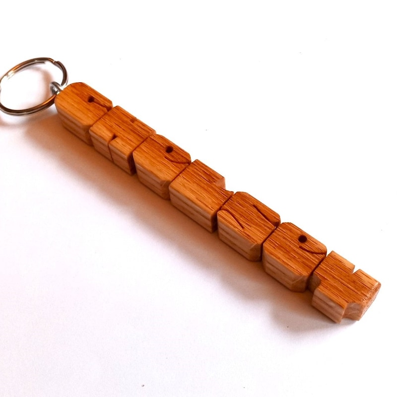 Name Keychain - Etsy