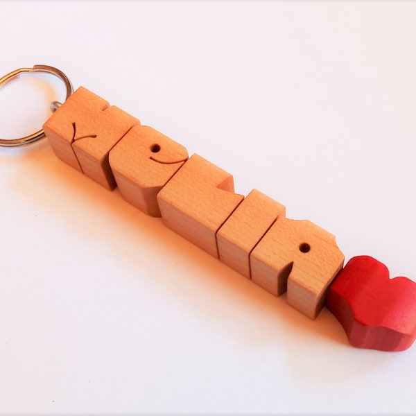 Name Keychain - Etsy