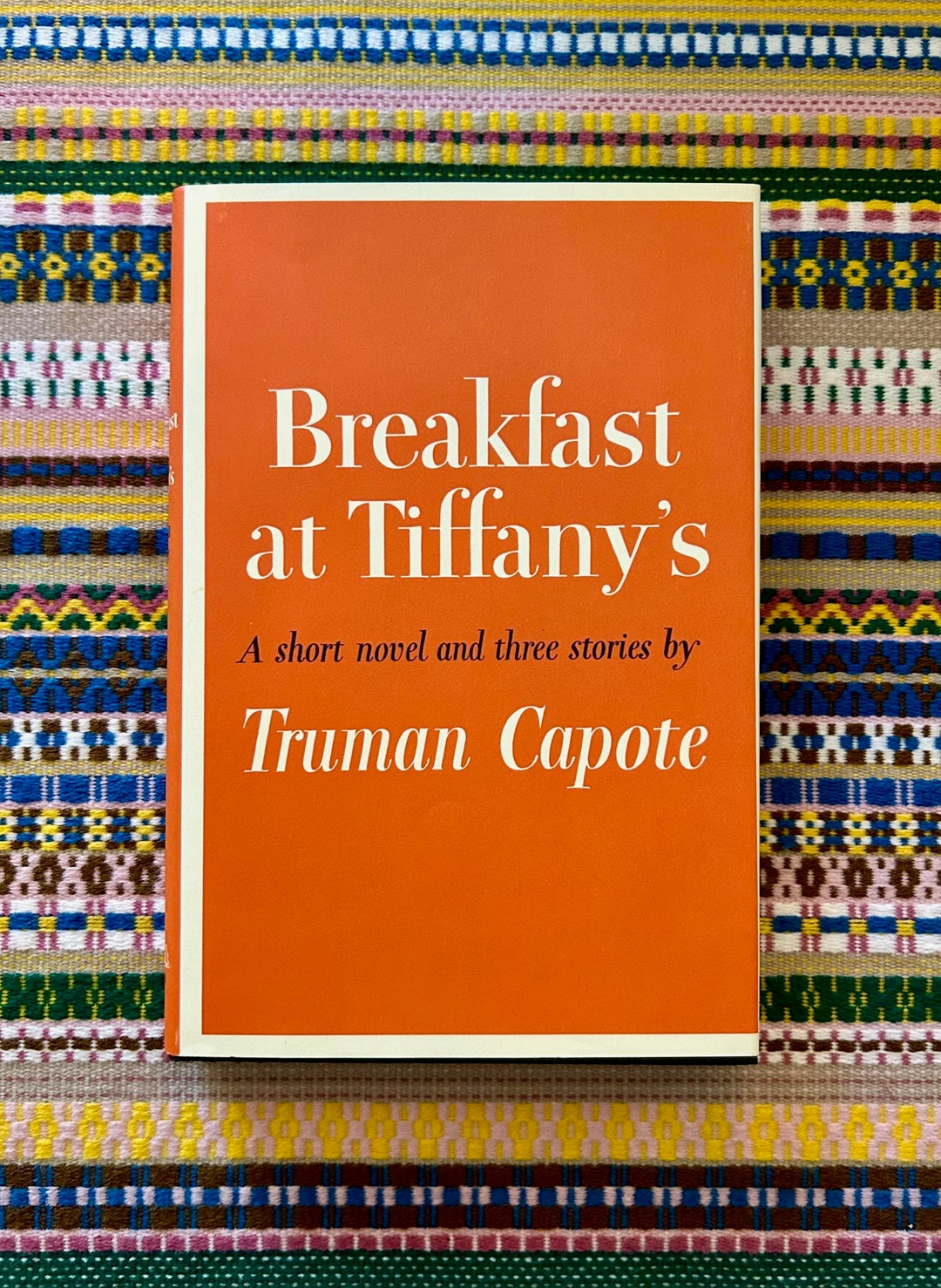 1958 RARE Breakfast at Tiffany's by Truman Capote Hard Cover Perfect ...