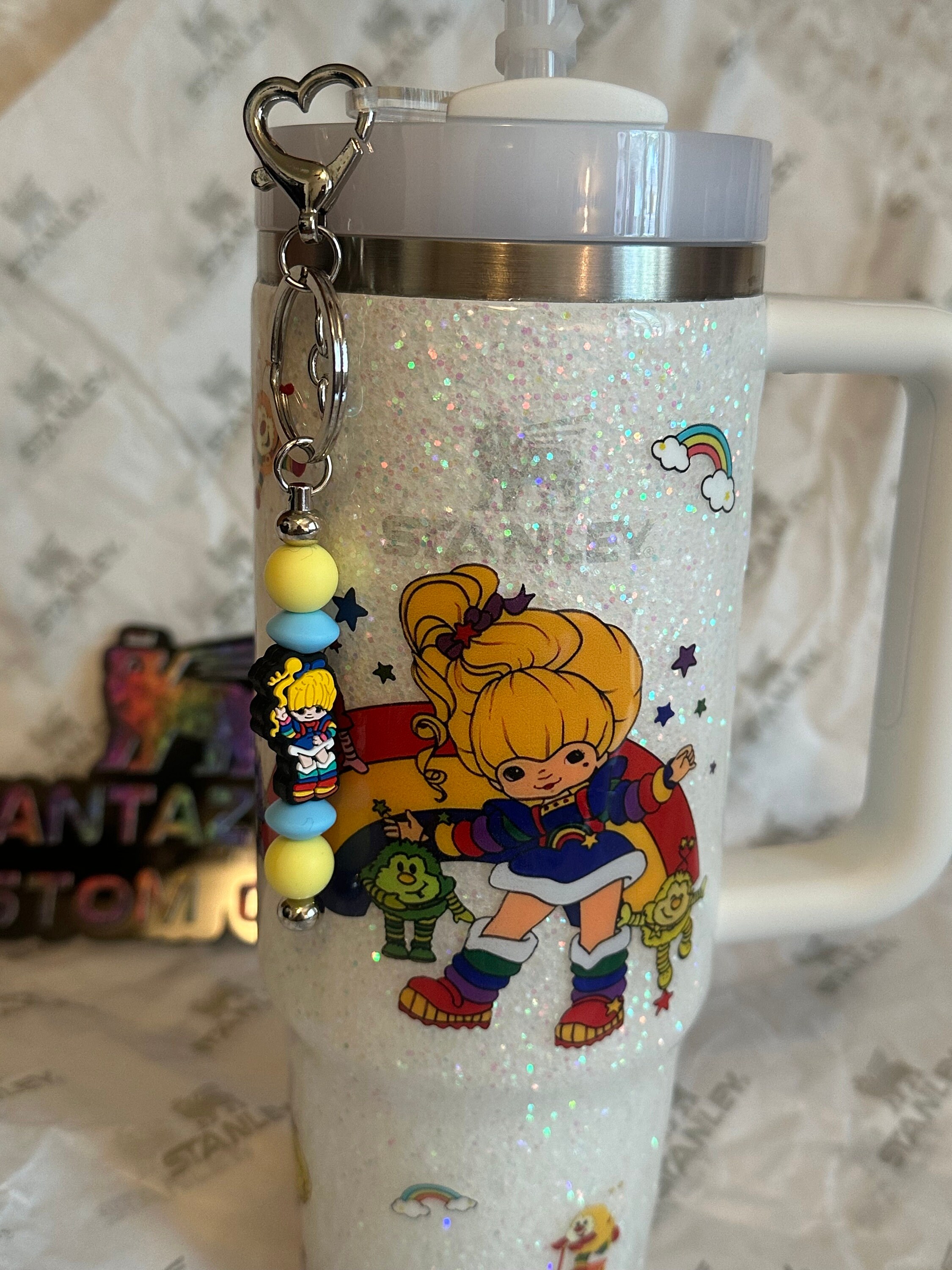 Custom Rainbow Brite Stanley 30oz Quencher Tumbler NEW Includes Straw ...