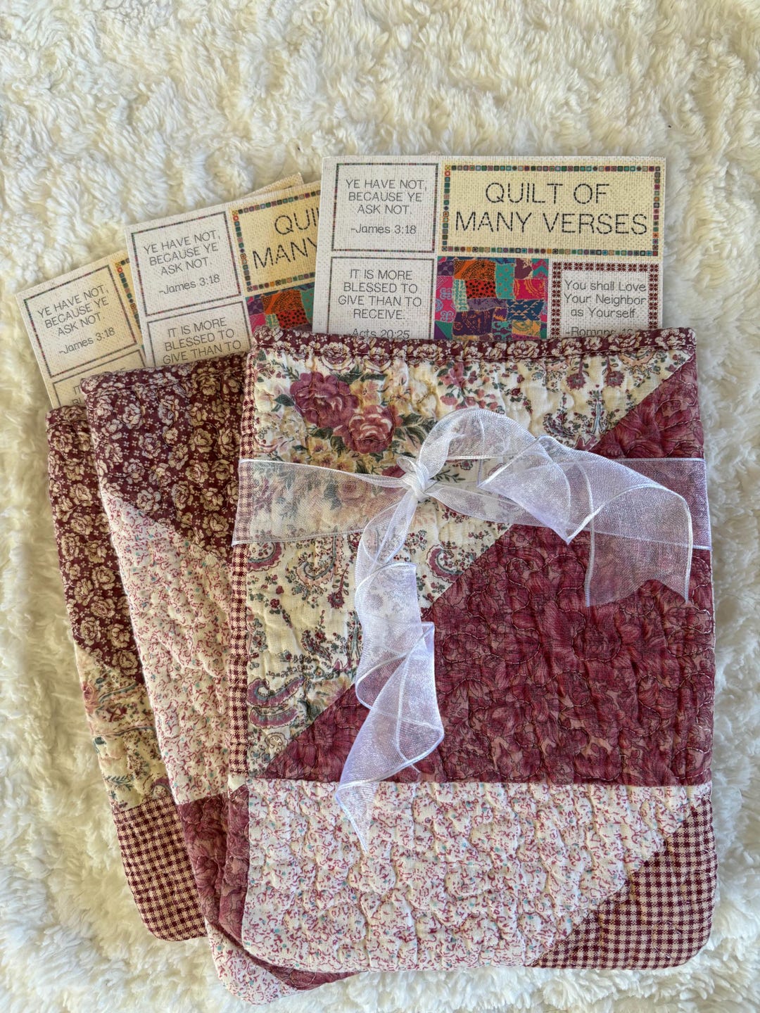 Quilt Book Cover - Etsy