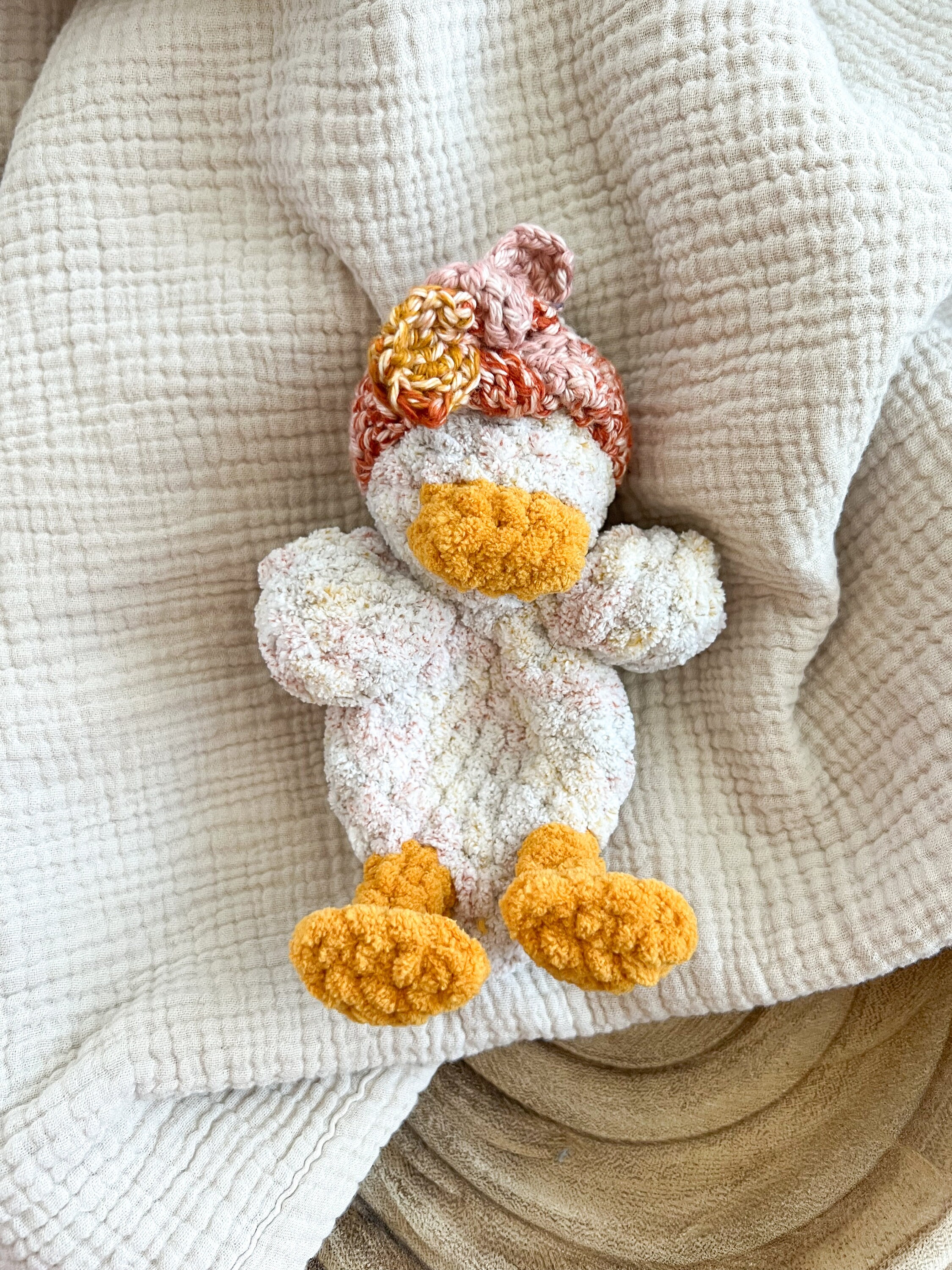 MADE TO ORDER Baby Della | Crochet Baby Della Duck | Crochet Della Duck ...