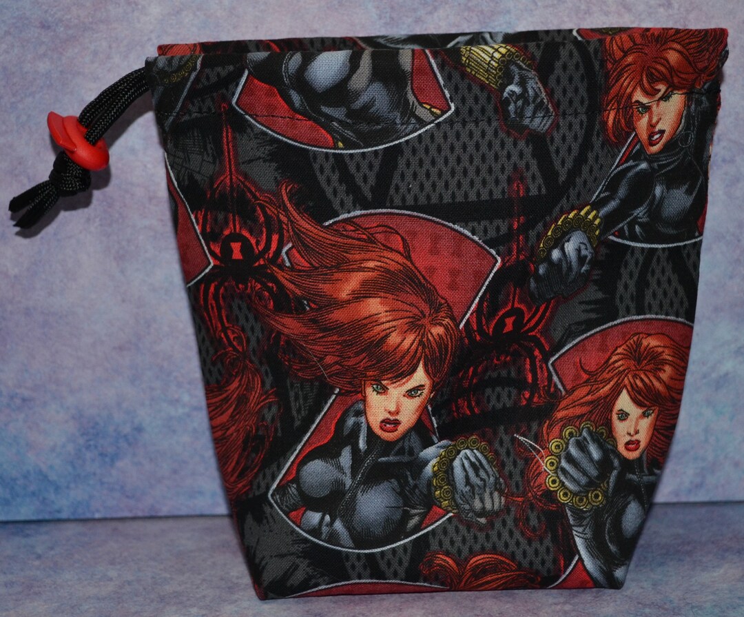 Comic Book Heroine Cloth Drawstring Dice Bag Made With - Etsy