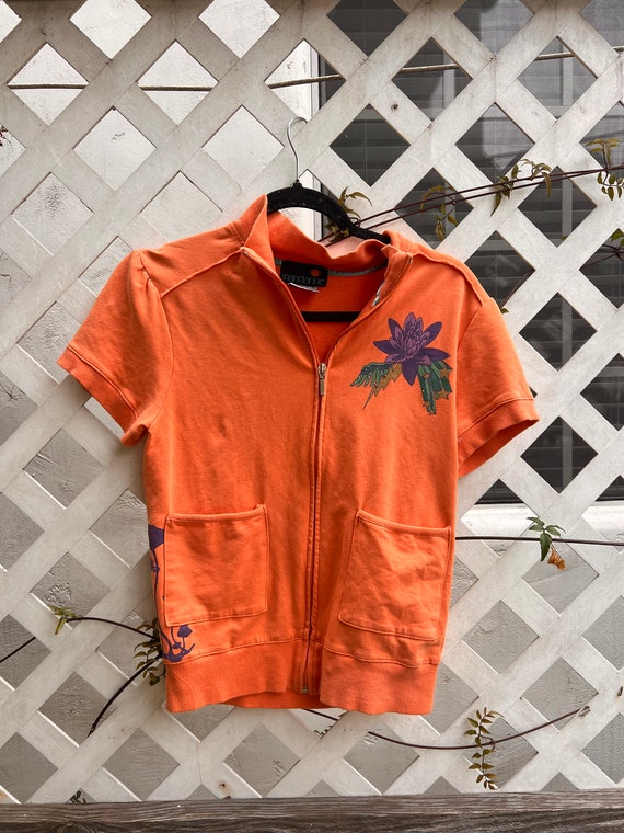 Vintage y2k 00s 2000s 90s animal print mesh - like bl… - Gem