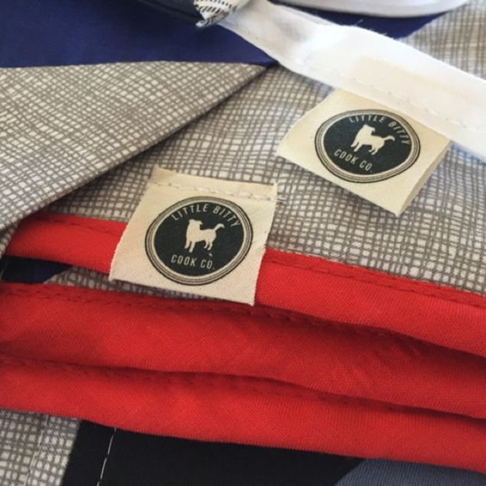 Clothing Labels Custom Half-fold Hem Loop-style Organic - Etsy